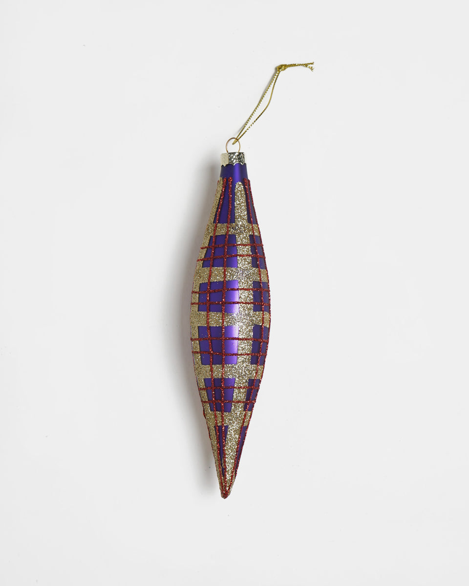 Tartan Spindle Ornament – Front General Store