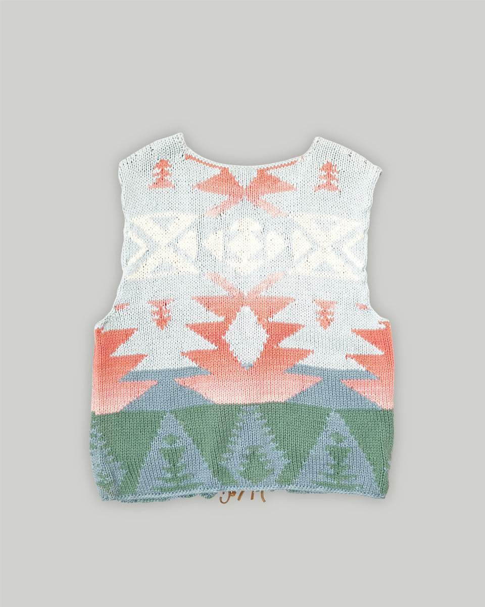 Native Patterns Hand Knit Vest – Front General Store