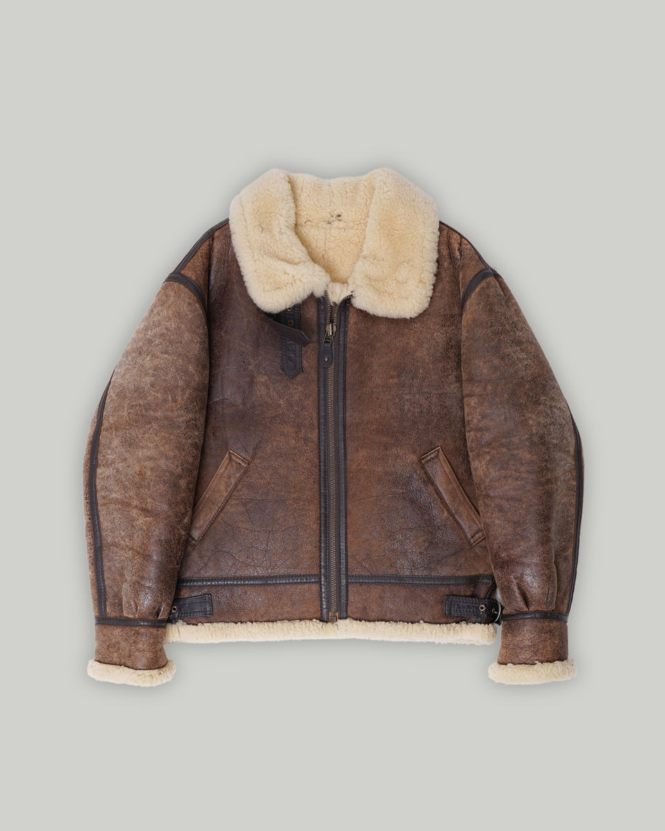 Type B-3 Sheepskin Bomber Jacket – Front General Store