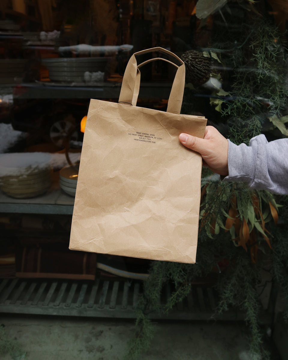 Water Resistant Paper Square Bag / S – Front General Store