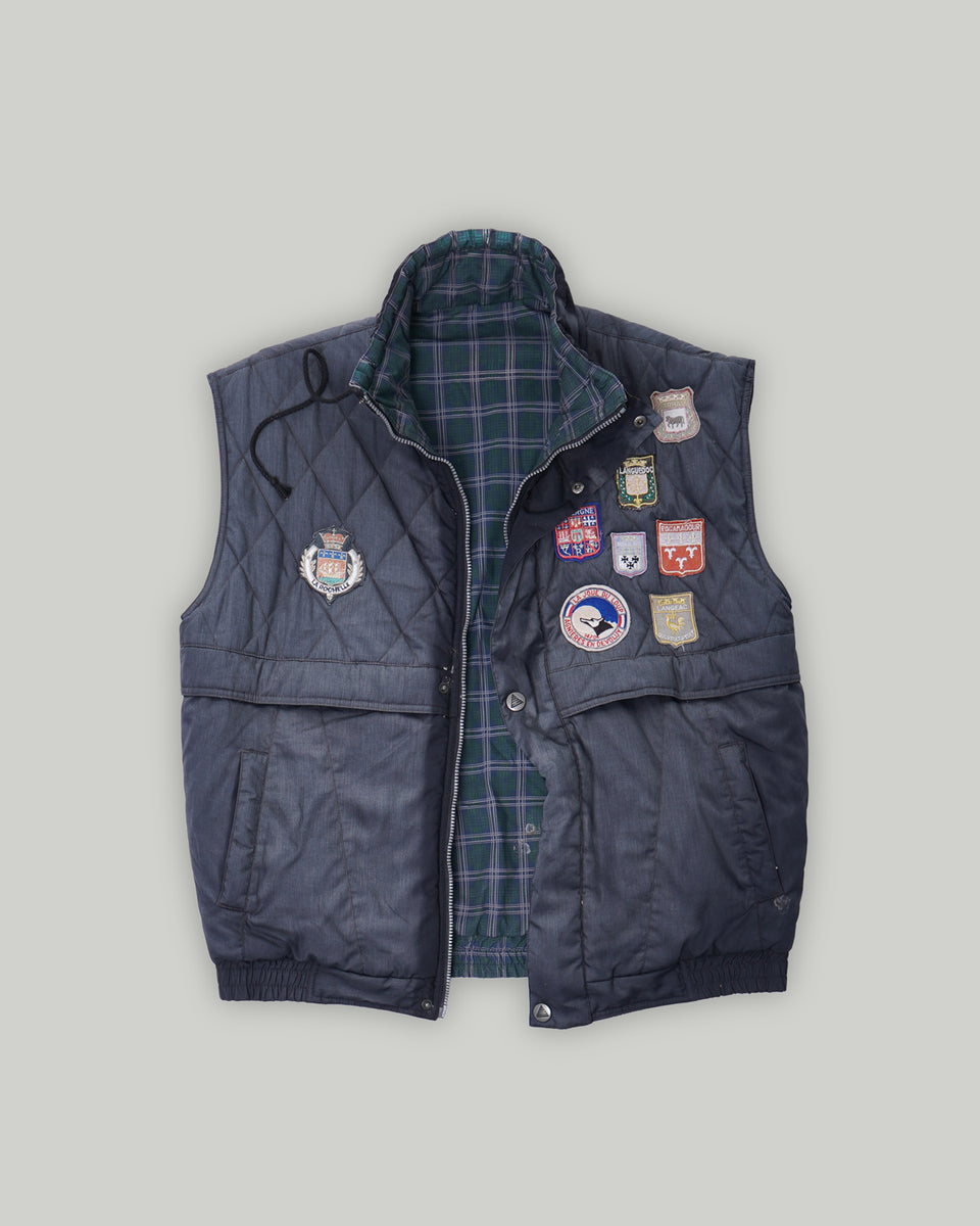 Zip-up Quilting Vest – Front General Store