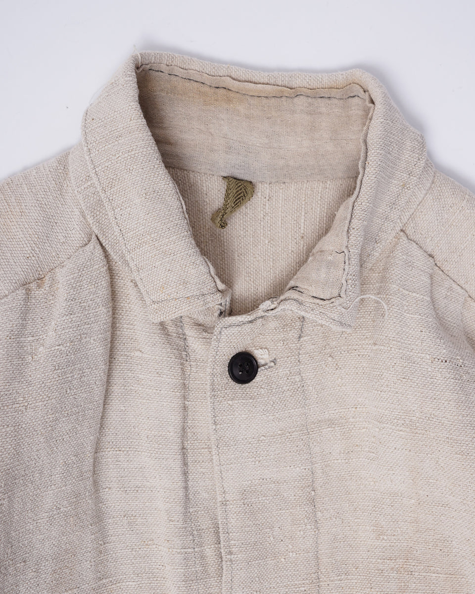 Washed Linen Work Jacket – Front General Store