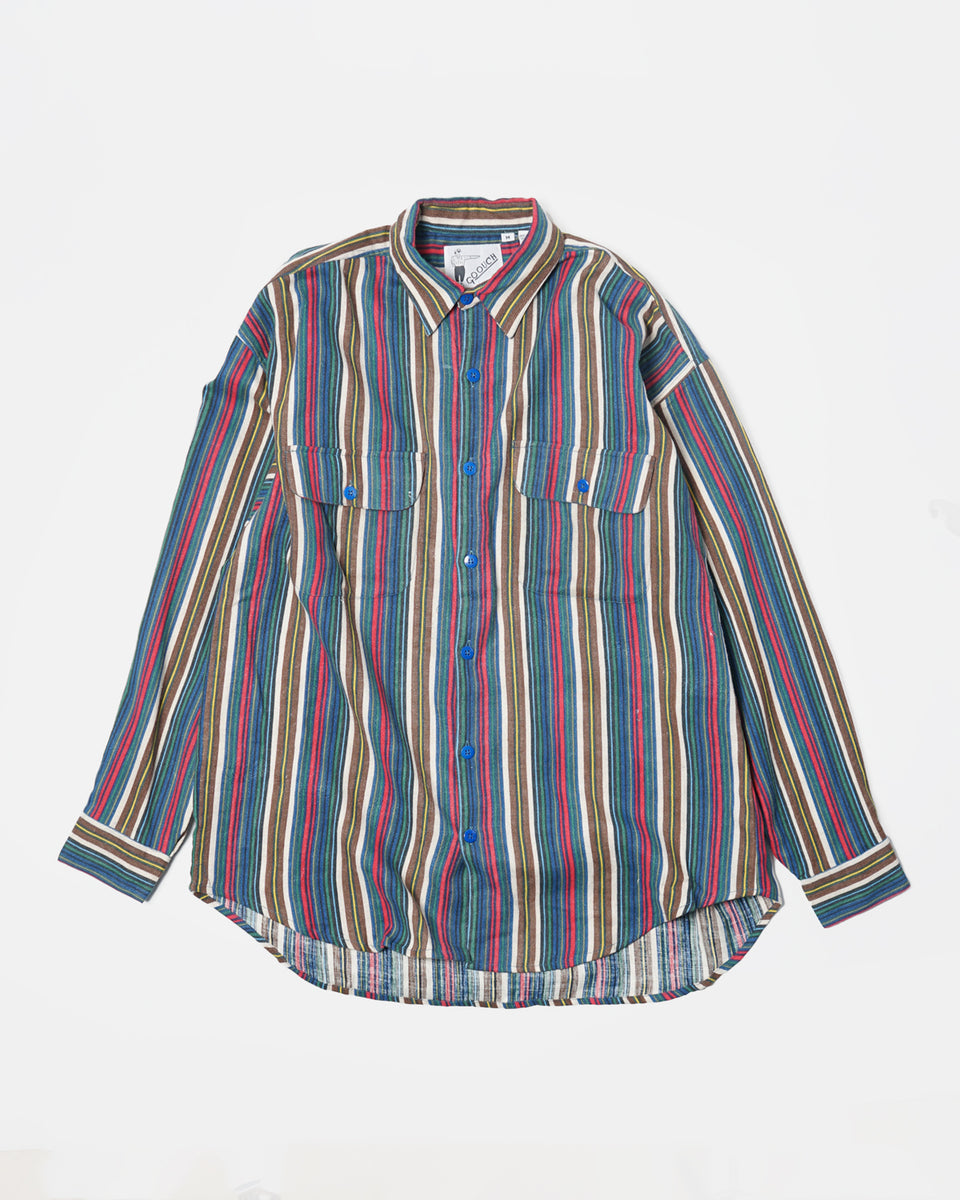 Multi Stripe Flannel Shirt – Front General Store