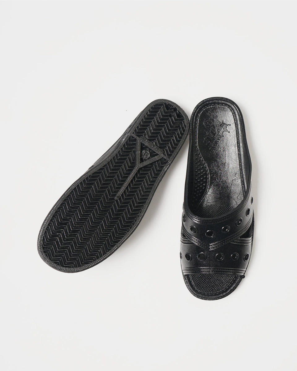 Bench-D PVC Bensan Sandal / Black – Front General Store