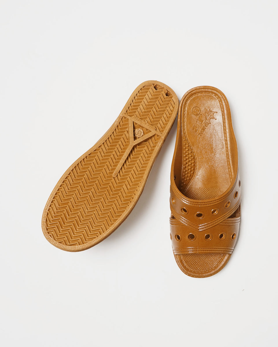 Bench-D PVC Bensan Sandal / Light Brown – Front General Store
